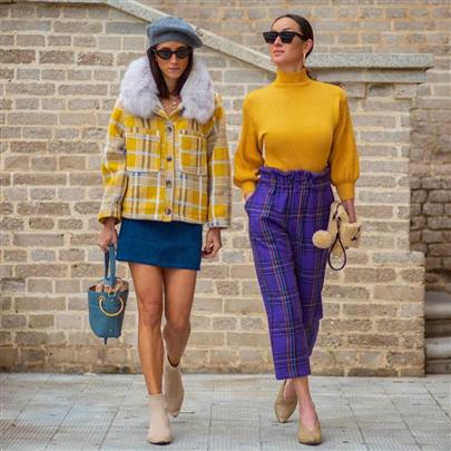 Colores que combinan con morado: tendencias de moda Primavera Verano 2019