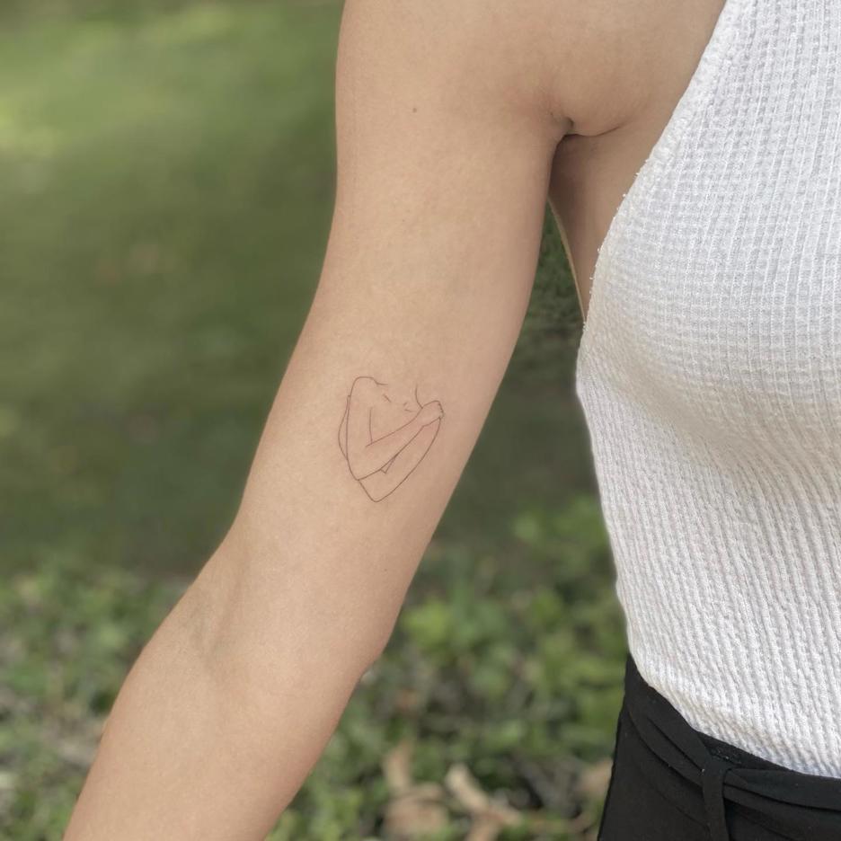 25 tatuajes en el brazo para hombre y mujer: pequeños, en color, trazo ...