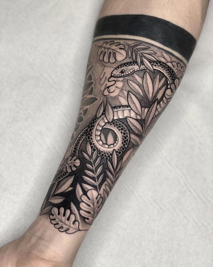 25 tatuajes en el brazo para hombre y mujer: pequeños, en color, trazo fino...