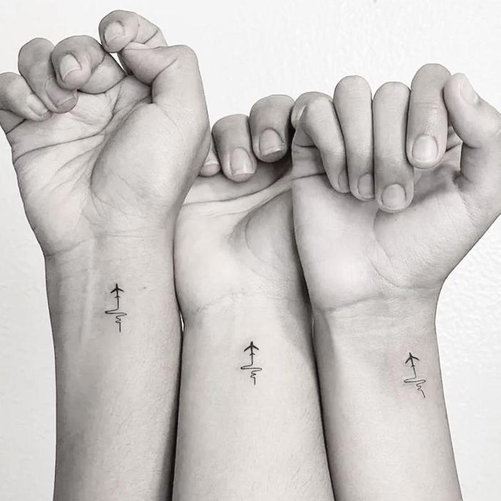 30 tatuajes minimalistas para amigas inseparables: originales y con ...