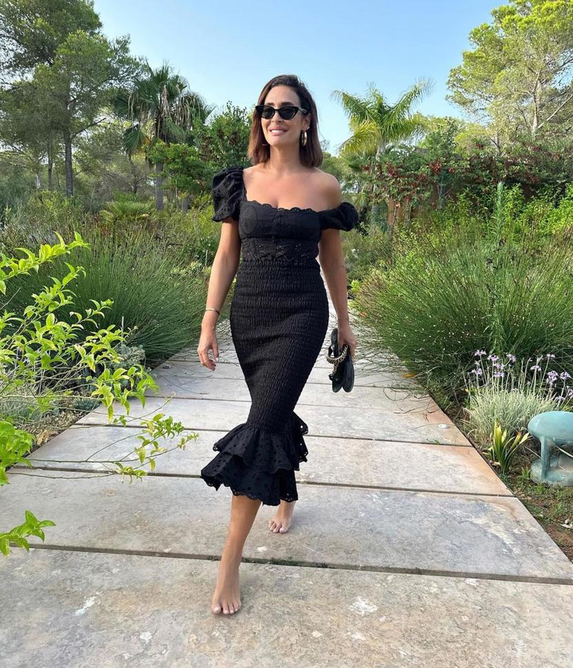 El vestido negro de Vicky Martín Berrocal ideal para las noches de ...