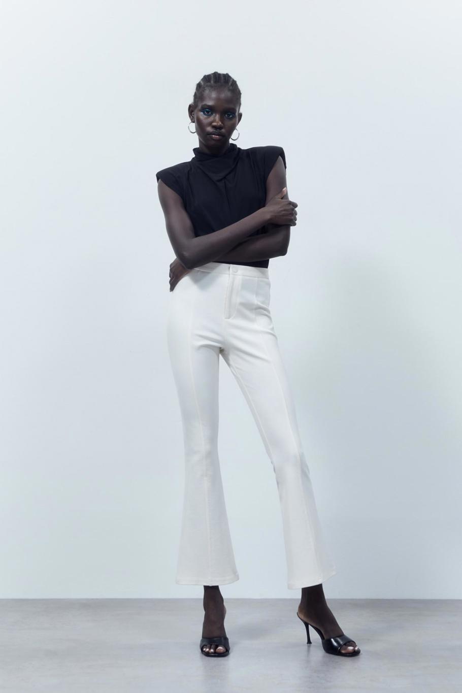10 pantalones blancos de Zara, Mango y Sfera perfectos para mujeres de ...