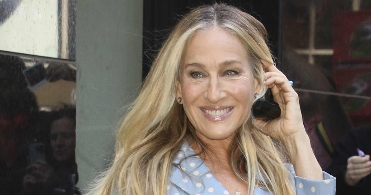 Sarah Jessica Parker (60 años): "Nunca he hecho más que lavarme la cara ...