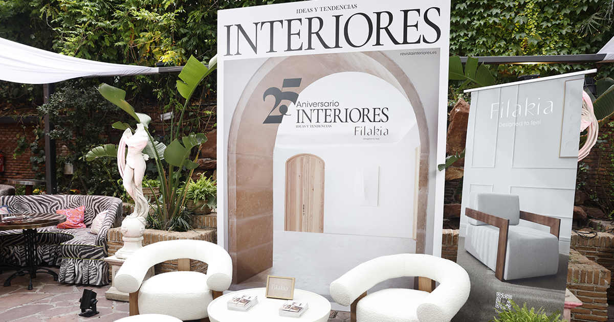 La revista Interiores celebra su 25 aniversario en una noche muy especial