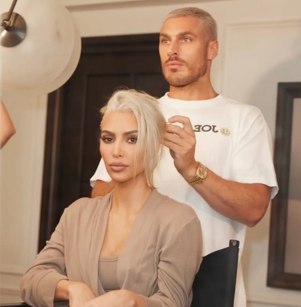 Chris Appletone, peluquero, sobre el truco de Kim Kardashian para ...