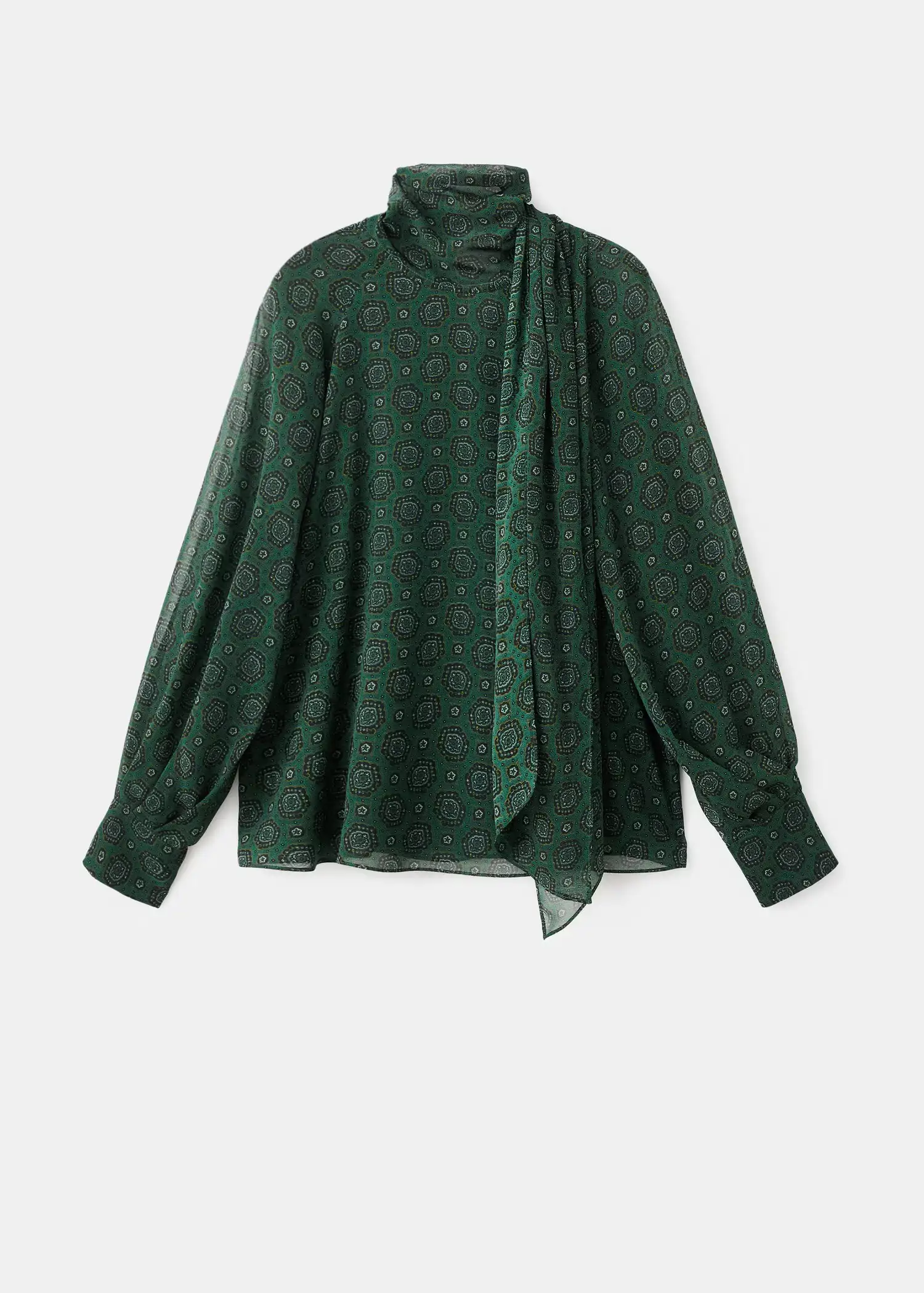 10 blusas de Mango primaverales con colores que rejuvenecen para llevar ...