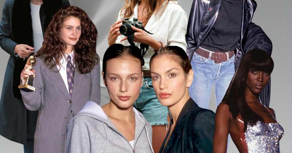 Los mejores looks de los años 90 que siguen de moda: del denim a la ...